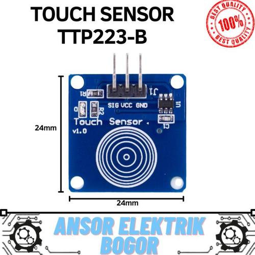 Jual ACCESS CONTROL DOOR TTP223-B TTP223B DIGITAL CAPACITIVE TOUCH ...