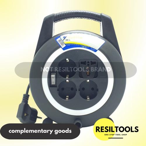 Promo Terminal Stop Kontak Yunior 4 Lubang x 20 Meter Kabel Roll Ada ...