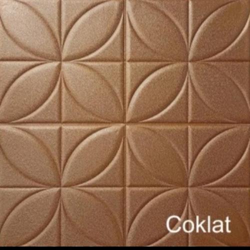 Jual paket wallpaper foam 3D peredam panas dan suara pada dinding ...