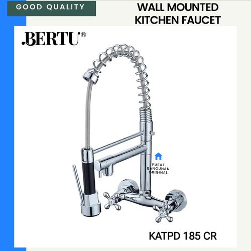 Jual KRAN DAPUR ANGSA SELANG TARIK DINDING TEMBOK PANAS DINGIN MIXER ...