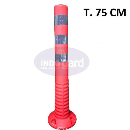 Jual Traffic Delineator 70cm Orange,Tiang Pembatas jalan,Stick cone ...