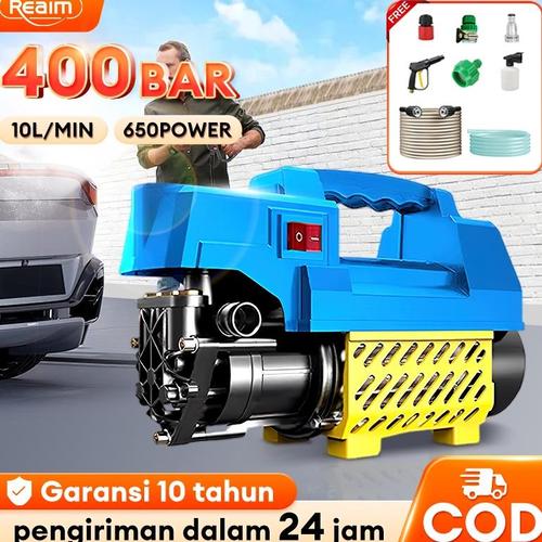 Jual Reaim 600W Alat steam cuci motor Jet Cleaner High Pressure Washer ...