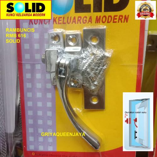 Jual Rambuncis RMB 616 SOLID Window Lock Rambuncis - Jakarta Timur ...