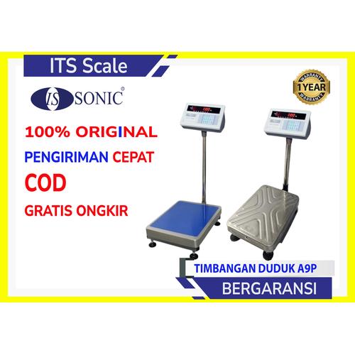 Jual Bench Scale / Timbangan Duduk Sonic A9P Uk.40x50 All Kapasitas ...