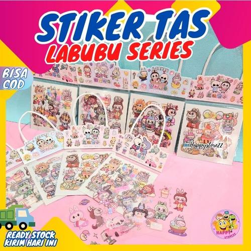 Jual Stiker Tas Labubu/ Sticker Labubu Lucu/ Sticker Tas Lucu - Biru ...