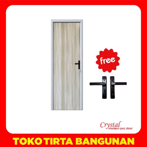 Jual PINTU PVC CRYSTAL DECO 5 UK 70 X 195 CM/ PINTU KAMAR MANDI - Kota ...