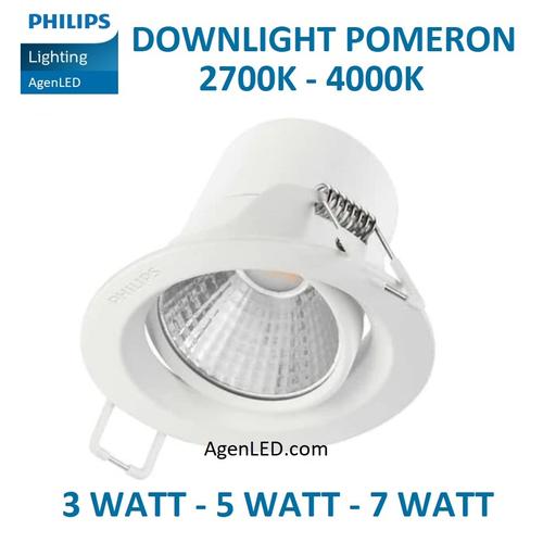 Jual PHILIPS Pomeron Lampu Downlight Spotlight LED 3W 5W 7W Spot 3 5 7 ...