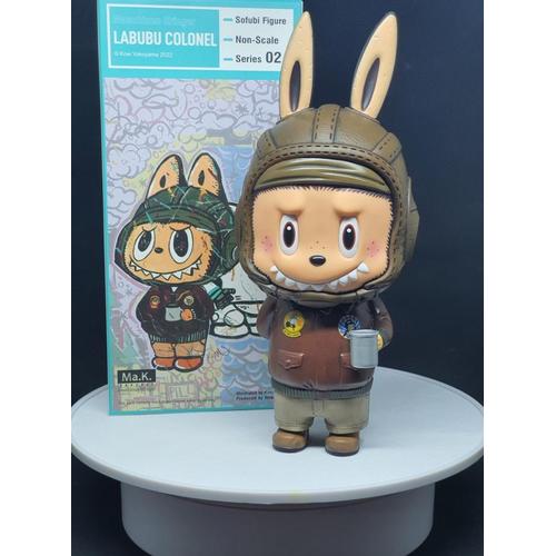 Jual OFFICIAL LABUBU COLONEL 02 How2work Sofubi Figure Kasing Lung ...