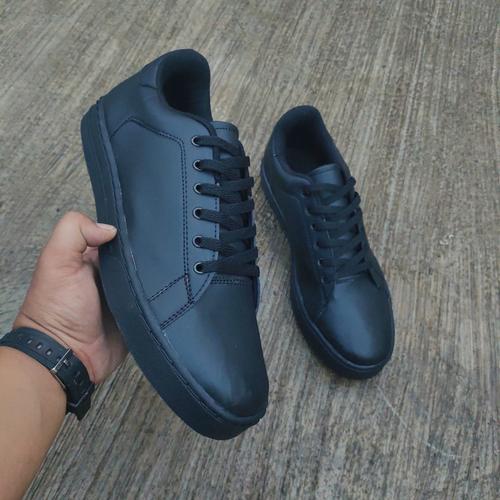 Jual SEPATU PRIA UKURAN JUMBO BIG SIZE 45 46 47 FULL HITAM - 45 - Kota ...