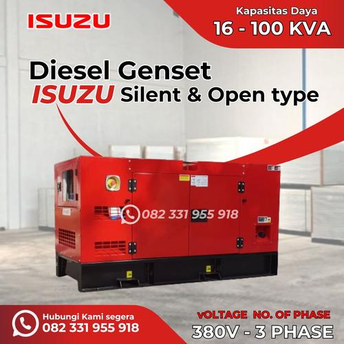 Jual Genset 20 Kva Isuzu Genset Silent Isuzu 20 Kva Solar - Kota ...
