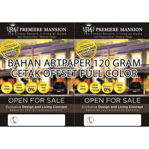 Jual CETAK FLYER / BROSUR A4 FULL COLOR SATU SISI Diskon - Jakarta ...