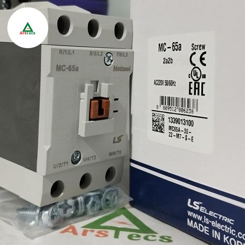 Jual Kontaktor LS Metasol MC-65A 2a2b Coil 220Vac Original - Kab. Semarang - ArsTecs | Tokopedia