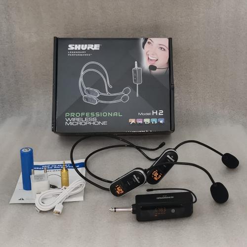 Jual Mic wireless SH h2 h 2 2mic headset microphone - Jakarta Barat ...