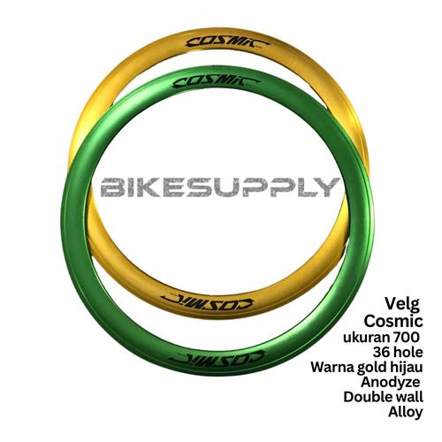 Jual Velg Rims Sepeda Fixie Merk Cosmic Ukuran 700 Lubang 36 Hole (36H ...