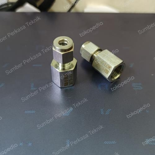Jual Female connector SS316 OD 1/8" x 1/8" NPT - Jakarta Barat - Sumber ...