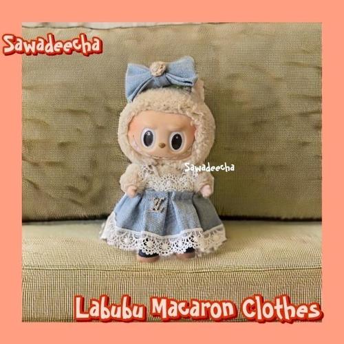 Jual OFFICIAL Labubu Macaron - Clothes / Baju Labubu/ dress labubu ...