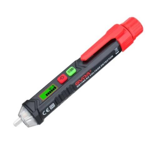 Jual Digital Test Pen AC Voltage Detector Listrik with Alarm and Color ...