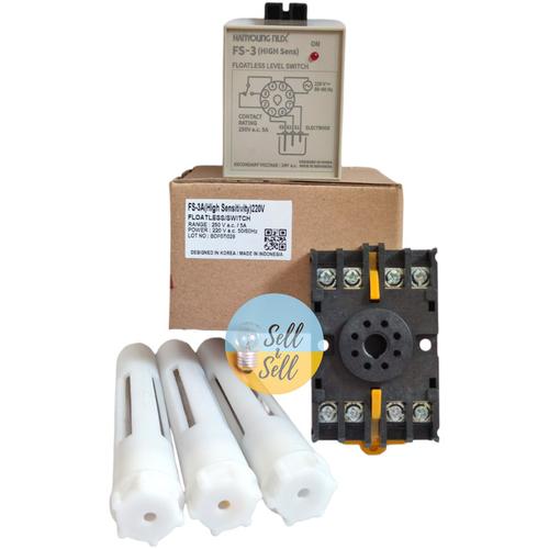 Jual ( 1 SET ) Floatless Level Switch FS-3A Hanyoung / ( 1 PAKET SIAP ...