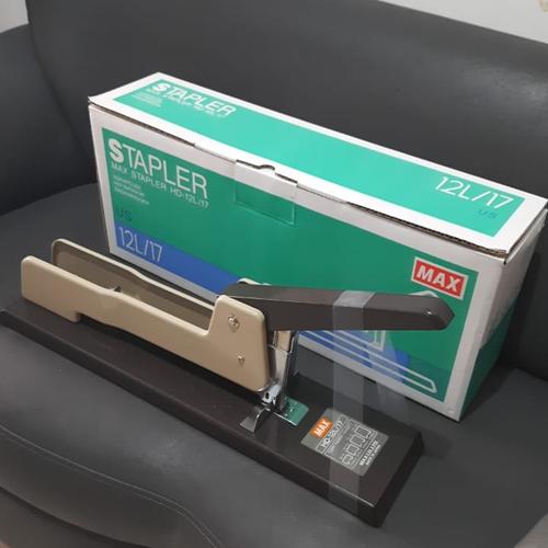 Jual Stapler Max Stapler HD-12L/17 Staples Jilid Jumbo Original - Kab ...