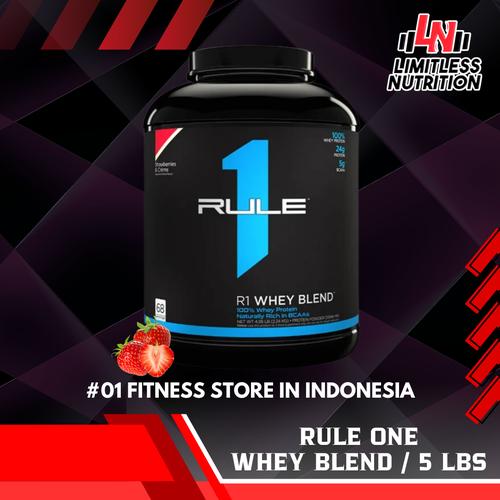 Jual R1 RULE ONE WHEY PROTEIN BLEND 5LBS 5 LBS SUSU PROTEIN GYM RULE 1 ...