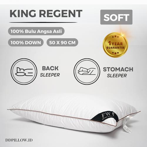 Promo Bantal Hotel Bulu Angsa Asli, Type King Regent 100% Down(SOFT) 50x90cm - Jakarta Barat ...