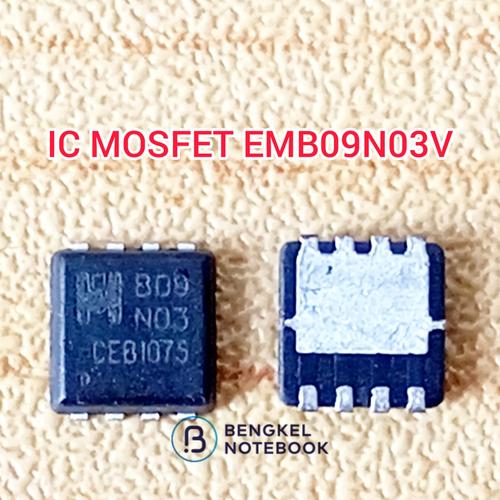 Jual IC MOSFET EMB09N03V B09 N03 N channel - Kota Medan - Bengkel ...