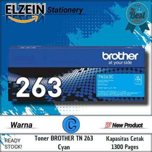 Jual Cartridge Toner Brother TN263 TN 263 Cyan Printer DCP-L3551CDW ...