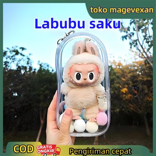 Jual Labubu Tas Pouch Labubu PVC Popmart Tas Penutup Pelindung Untuk ...
