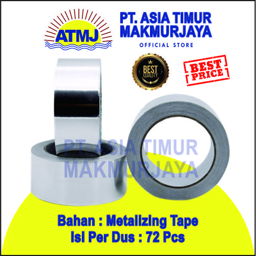 Jual Metalizing Tape Per Dus Isi 72 Pcs Merk MM Tape Lakban Perekat ...