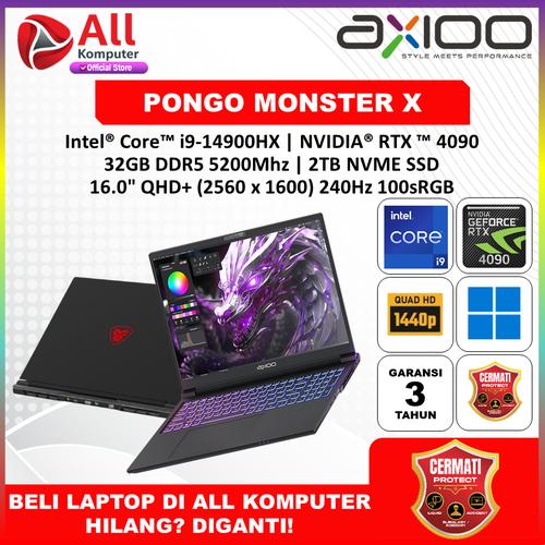 Promo Axioo Pongo Monster i9-14900h Rtx 4090 8Gb / 32Gb 2Tb W11 16.0 ...