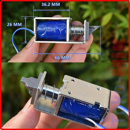Jual ACCESS CONTROL DOOR DIY MINI SOLENOID LOCK ELECTRIC KUNCI PINTU ...