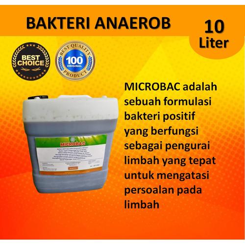 Jual Bakteri Anaerob Organik Pengurai Limbah IPAL Microbac 10 liter - Kota Depok ...
