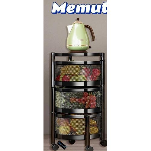 Jual - Astro - Rak Susun Besi Dapur Serbaguna Tingkat Model Bulat ...