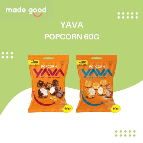Jual YAVA East Bali Popcorn Caramel Cashews Peanut Snack Sehat 60 gram ...