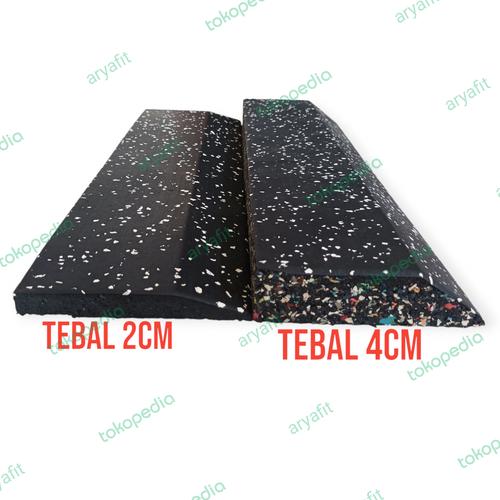 Jual Rubber Edge Ramp Flooring | Tanjakan Lantai Karet 20mm warna ...
