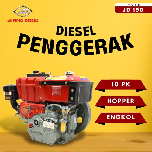Jual mesin diesel penggerak Jiang Dong 8PK 10 Hp hopper solar penggerak - R 175 (7 PK) - Kota ...