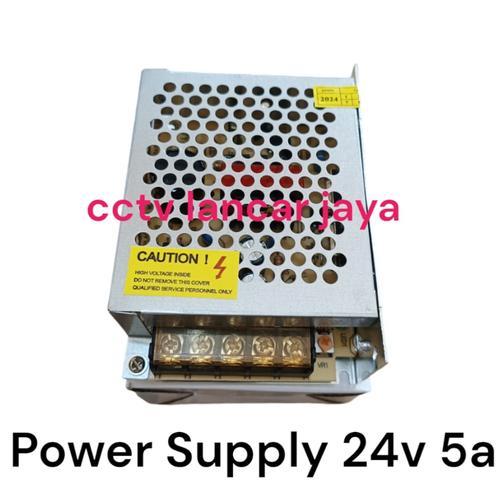 Jual Switching Power Supply PSU 24V 5A High Quality , 24 Volt 5 Ampere - Jakarta Utara - CCTV ...