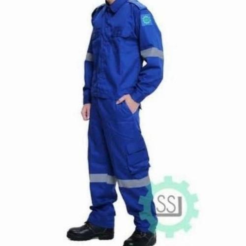 Jual ((Order Yukk)) Baju Safety K3 Proyek Biru Bca/Seragam Kerja Pria ...