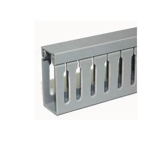 Jual PVC CABLE DUCT ( DENGAN SLOT / LUBANG ) WARNA ABU-ABU - - PWD-2545 ...