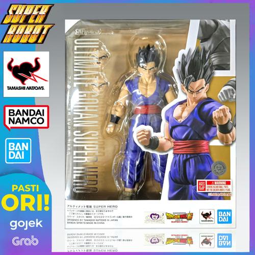 Jual SHF Ultimate Son Gohan Super Hero BANDAI SHFiguarts Tamashii ...