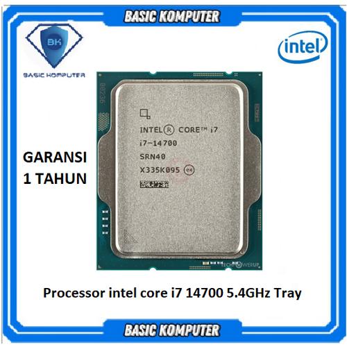 Jual PROCESSOR INTEL CORE I7 14700 SOCKET 1700 TRAY - Jakarta Pusat - BASIC KOMPUTER | Tokopedia