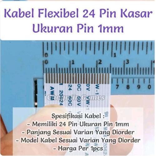 Jual Kabel Flexibel 24 Pin KASAR Panjang & Model Varian - Ukuran Pin ...