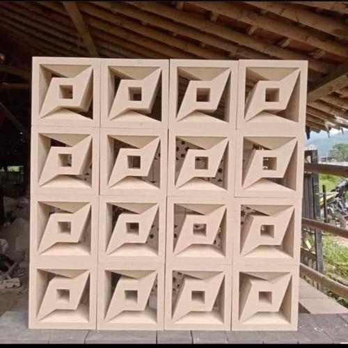 Jual roster beton loster putih minimalis motif baling-baling - Kota ...