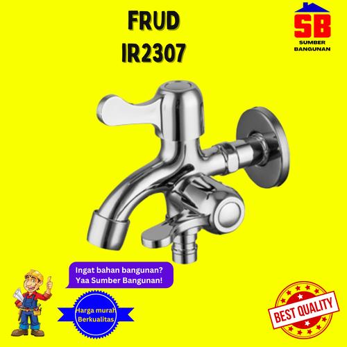 Jual FRUD IR2307 KRAN AIR CABANG KRAN TEMBOK DOUBLE KRAN CABANG CHROME ...