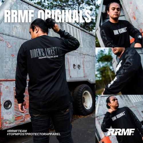 Jual RRMF Official Originals Long Sleeve Lengan Panjang Riding ...
