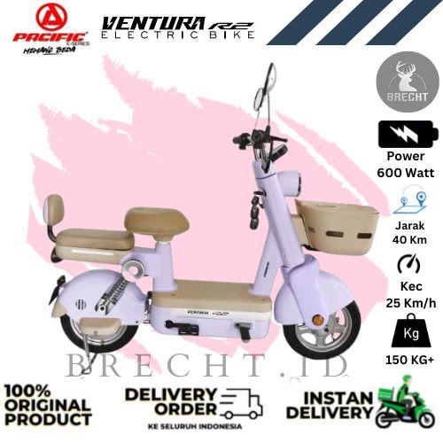 Jual Sepeda Listrik PACIFIC VENTURA R2 600 Watt Spesialis Tanjakan E ...