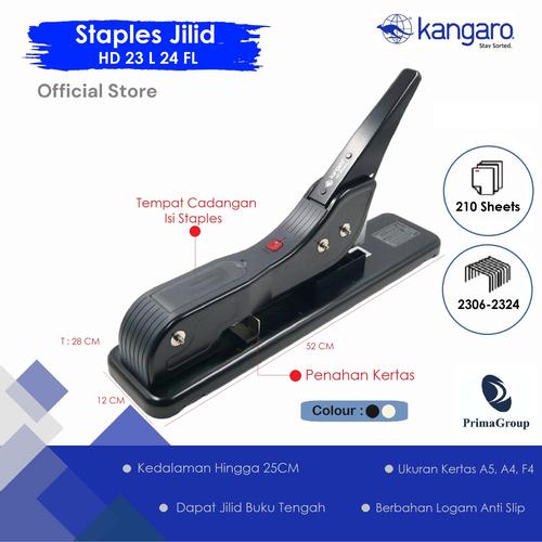 Jual Stapler Jilid 23L24 FL / Alat Staples Jilid 23L24 FL / Hekter ...