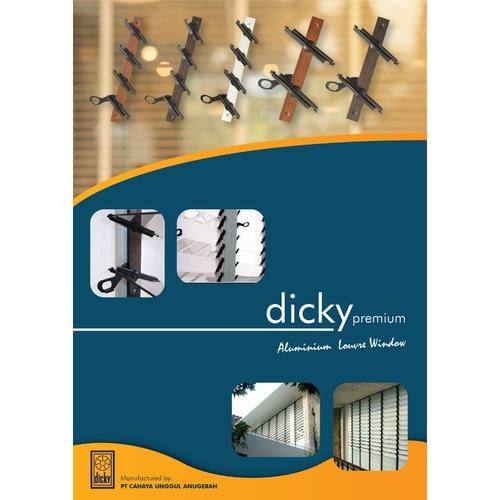 Jual Nako Dicky Premium - 6 inch - 5 daun - Powder Coating Polos (Putih ...