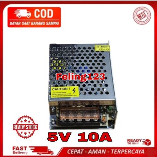 Jual Power Supply 5V 10A / PSU 5V 10A Switching Body Kecil - Jakarta ...