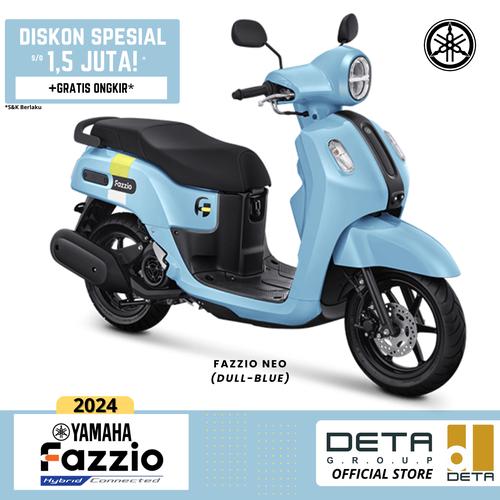 Promo YAMAHA DETA-Sepeda Motor Yamaha Fazzio Neo 2024 - Neo Mint, Jawa ...